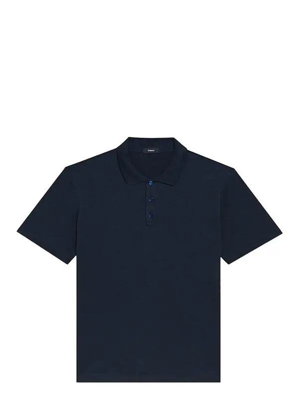 Theory Bron D Cosmos Polo Shirt - Eclipse