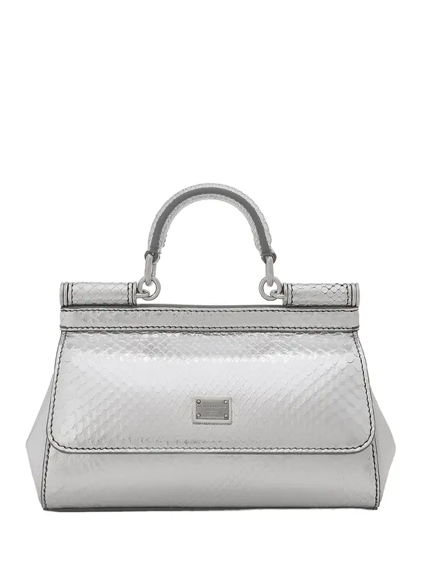 Dolce & Gabbana Sicily Handbag - Silver