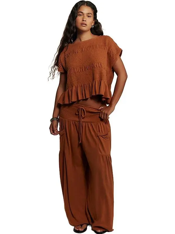 Free People Riley Set - Roasted Pecan