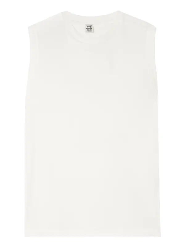 TOTEME Organic Cotton-jersey T-shirt - Off-white