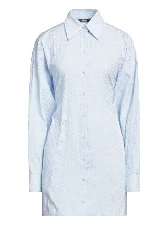 Gcds Military Cotton Shirt - Blue