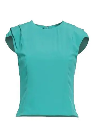 Rochas Crepe Top - Blue