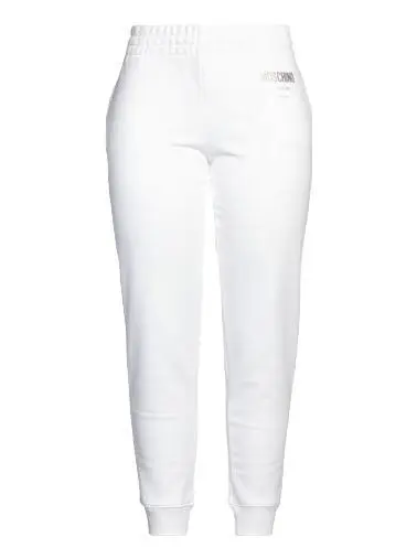 Moschino Couture Cotton Pants - White