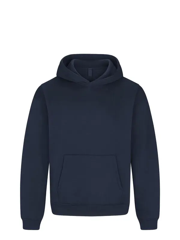 SKIMS Relaxed Fleece Lounge Hoodie - Navy