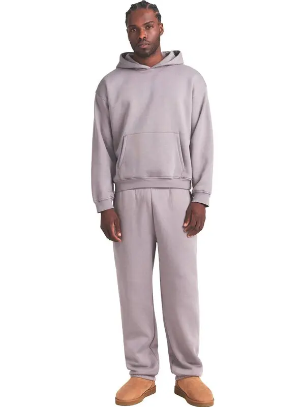 SKIMS Relaxed Fleece Hoodie - Shadow