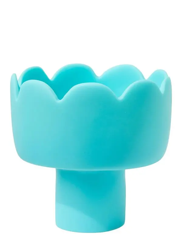 TF DESIGN Small Footed Bowl - Turquoise