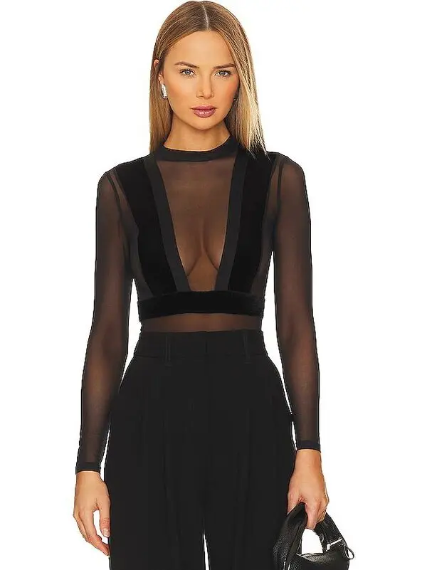 UNDRESS CODE It Suits You Bodysuit - Black