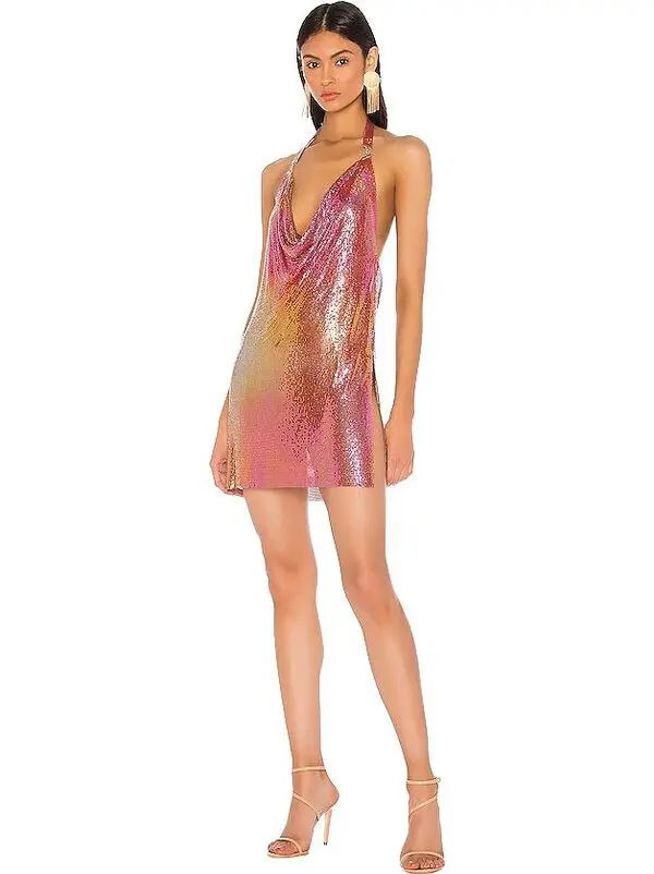 Superdown Paula Drape Mini Dress - Red