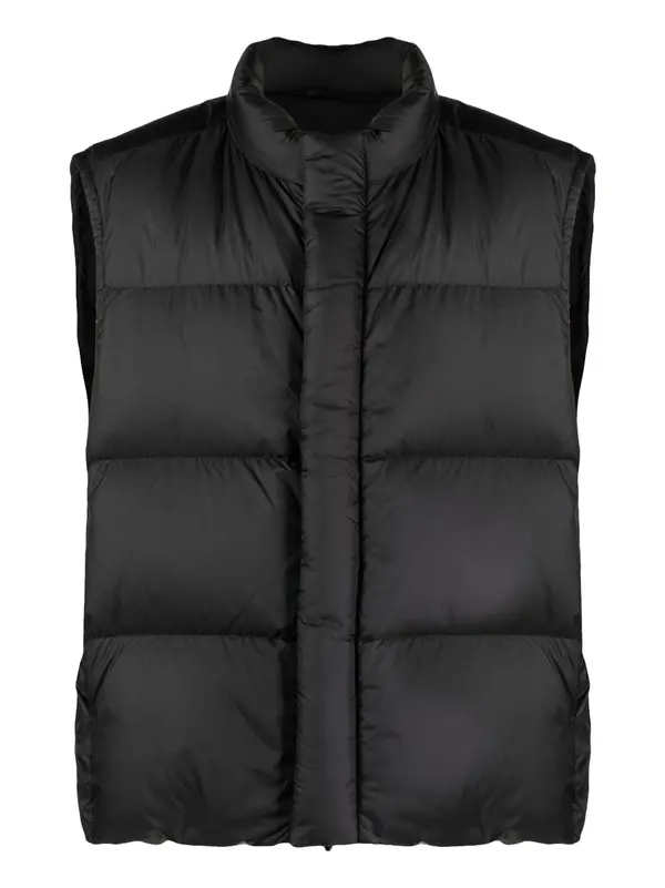 IENKI IENKI Cloud Zip-up Quilted Puffer Gilet - Black