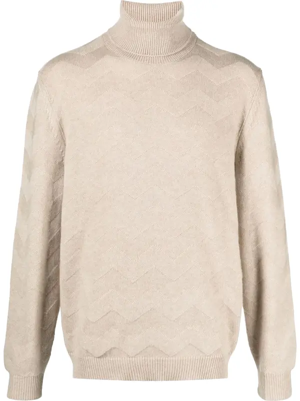 Kiton Cashmere Jumper - Neutrals