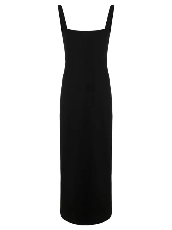 Helmut Lang Cut-out Maxi Dress - Black