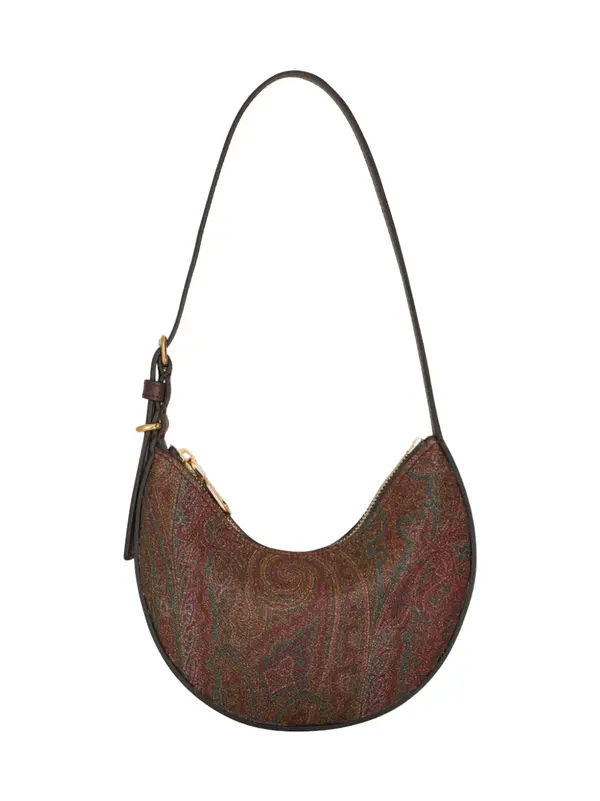 Etro Mini Essential Shoulder Bag - Brown