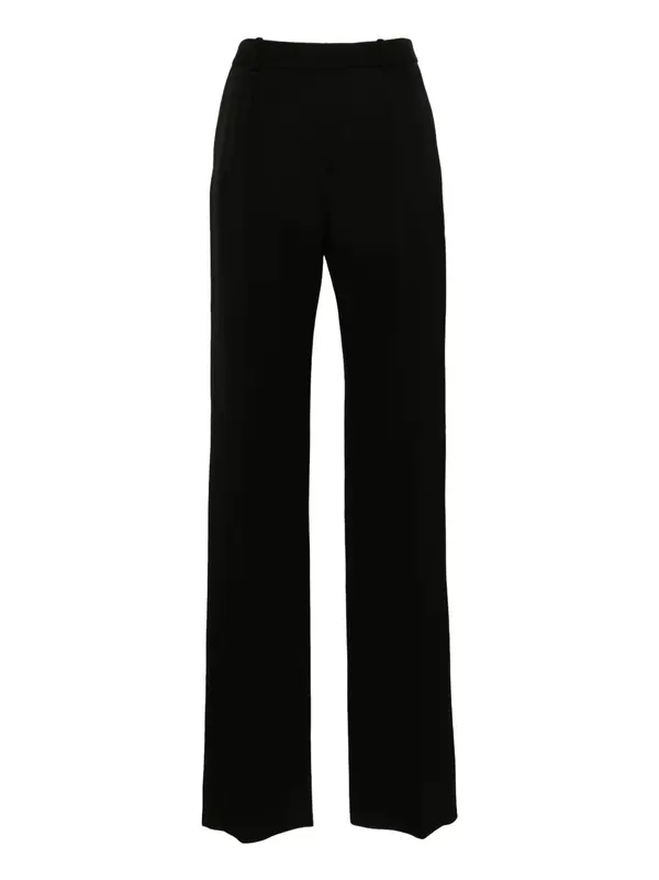Saint Laurent Straight-leg Tailored Trousers - Black