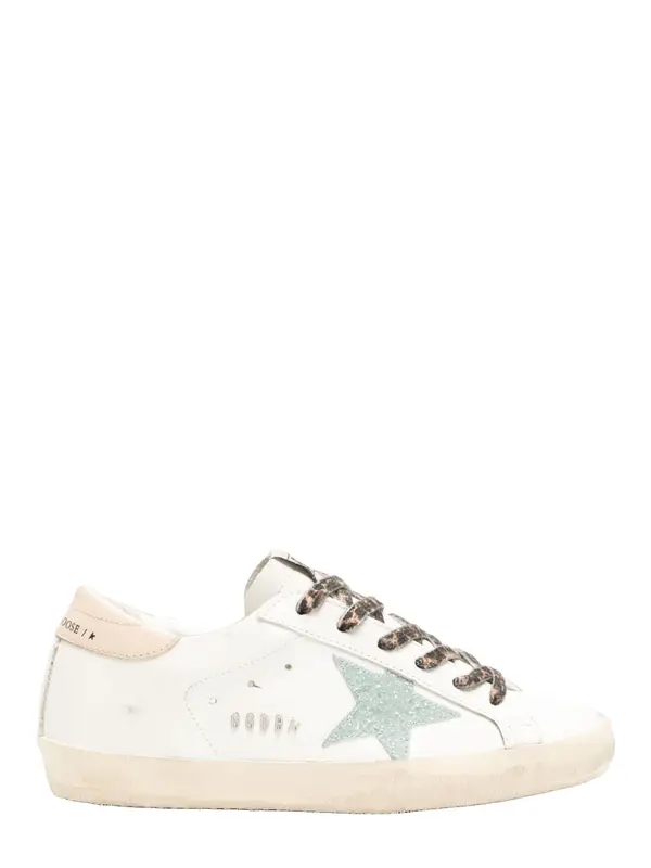 Golden Goose Super-star Leather Sneakers - White