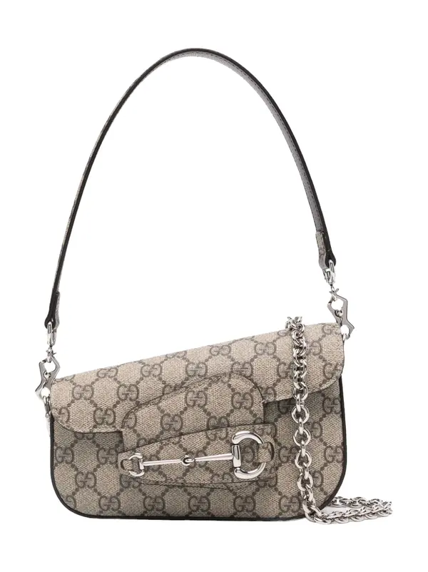 Gucci Mini Horsebit 1955 Shoulder Bag - Neutrals
