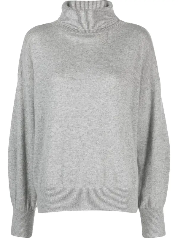 Max & Moi Chain-detail Jumper - Grey