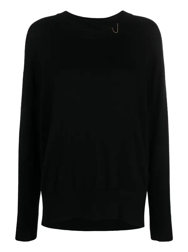 Max & Moi Phedra Chain-embellished Jumper - Black