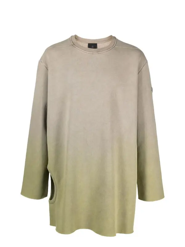 MONCLER + RICK OWENS Subhuman Cut-out Sweatshirt - Neutrals