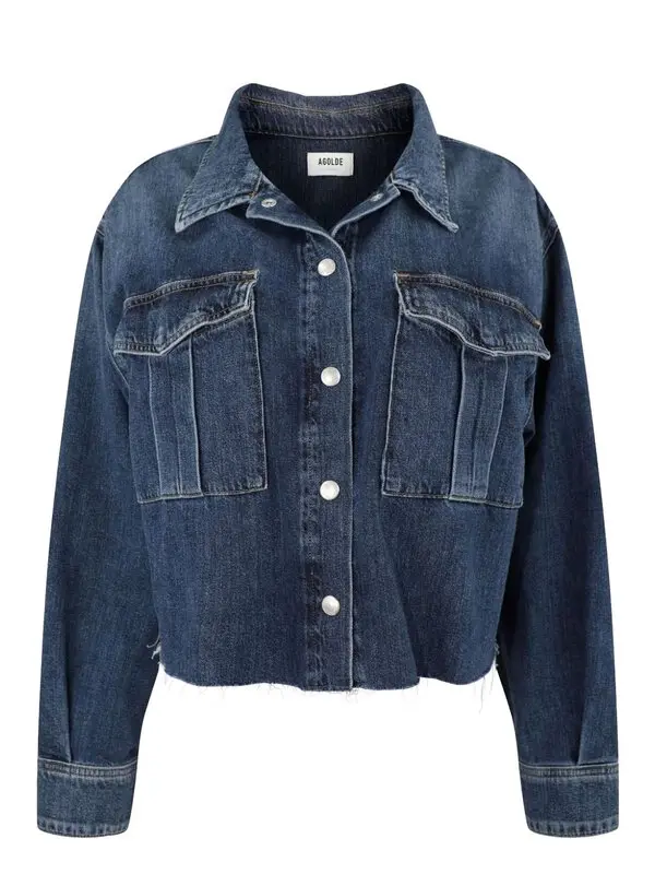 AGOLDE Nyx Denim Shirt - Blue
