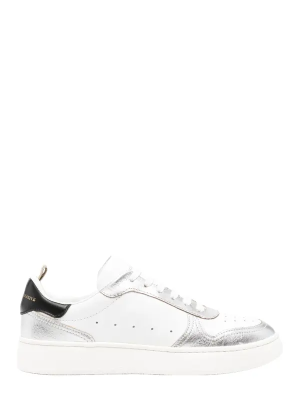 Officine Creative Mower Leather Sneakers - White