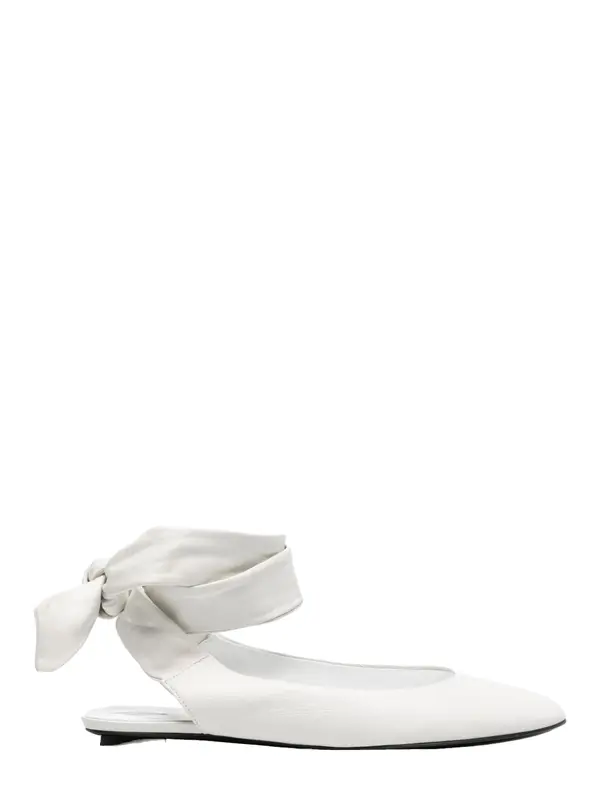 Attico Cloe Ballerina Shoes - White