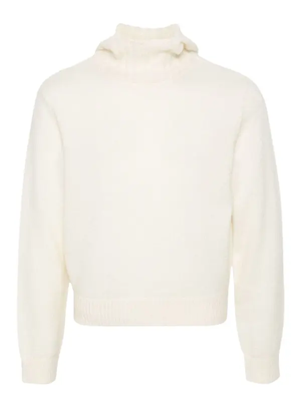 CHARLES JEFFREY Roll-neck Jumper - Neutrals