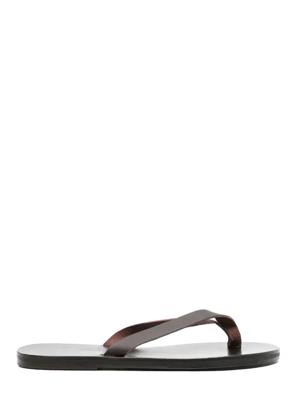 ANCIENT GREEK SANDALS Solon Flat Sandals - Brown