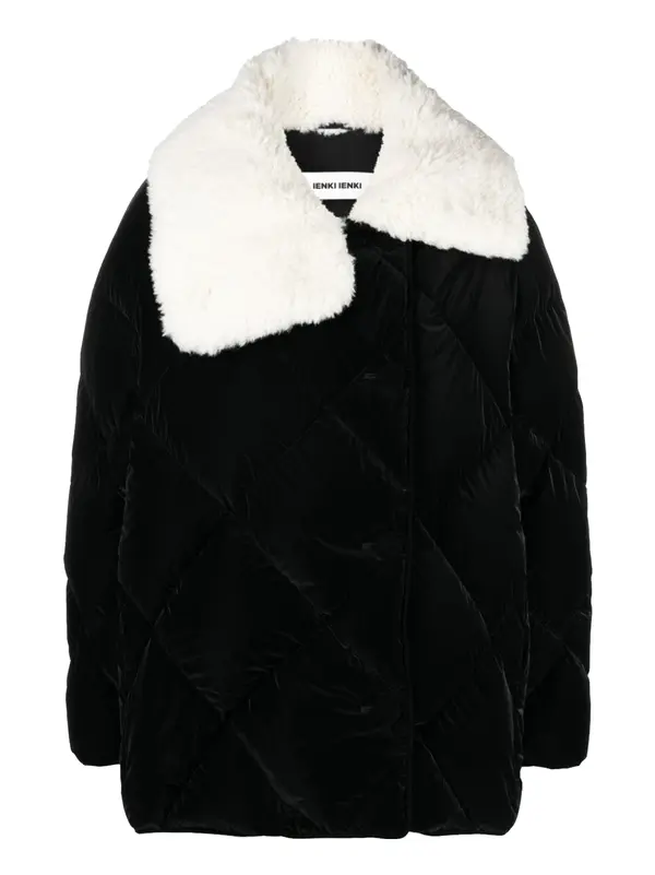 IENKI IENKI Shearling Queen Padded Jacket - Black