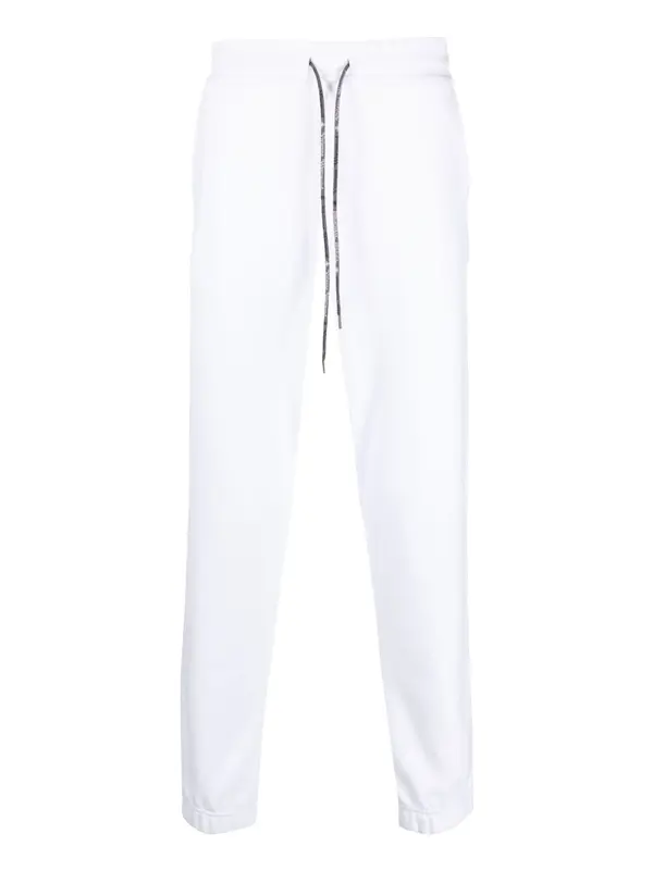 VIVIENNE WESTWOOD Orb-embroidered Track Pants - White