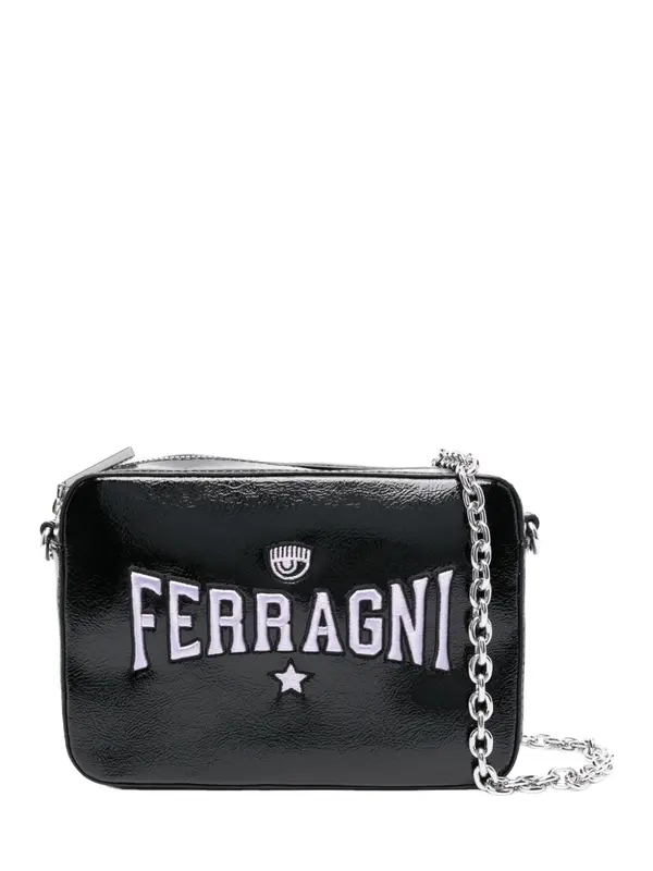CHIARA FERRAGNI Eyelike Crossbody Bag - Black