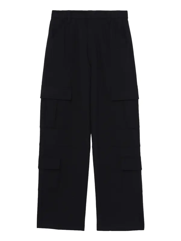 Rag & Bone Cargo-pocket Straight Trousers - Black