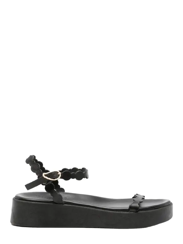 ANCIENT GREEK SANDALS Toxo 40mm Leather Sandals - Black