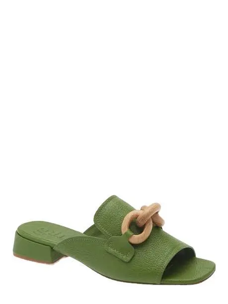 PEDRO GARCIA Enna Slide Sandal - Palm Petitgrain-oak