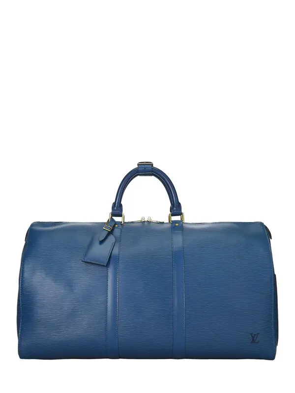 LOUIS VUITTON Toledo Epi Keepall 50 - Blue