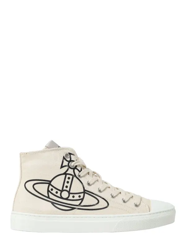 VIVIENNE WESTWOOD High-top Sneakers - Beige