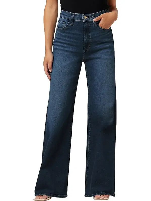 Joe's Jeans The Mia Petite High-rise Wide-leg Stretch Jeans - Exhale
