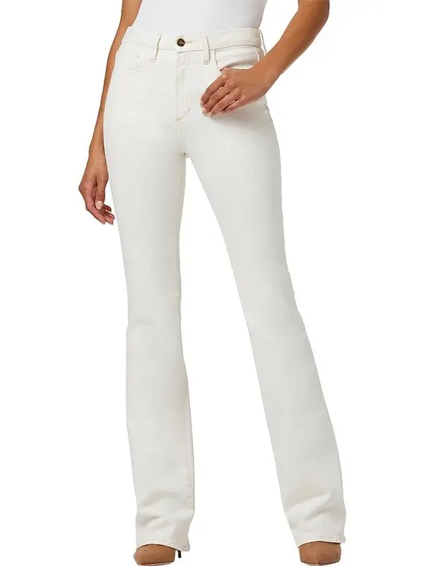 Joe's Jeans Hi Honey High Rise Bootcut Jeans - Milk