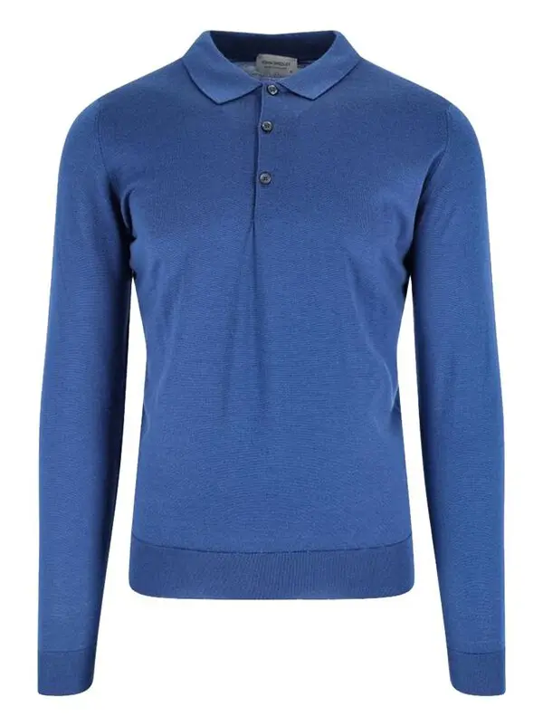 John Smedley Belper Montagu Sweater - Blue
