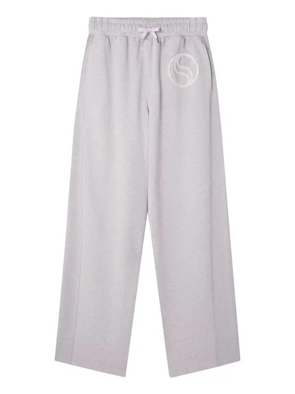 Stella McCartney S-wave Organic Cotton Track Pants - Grey