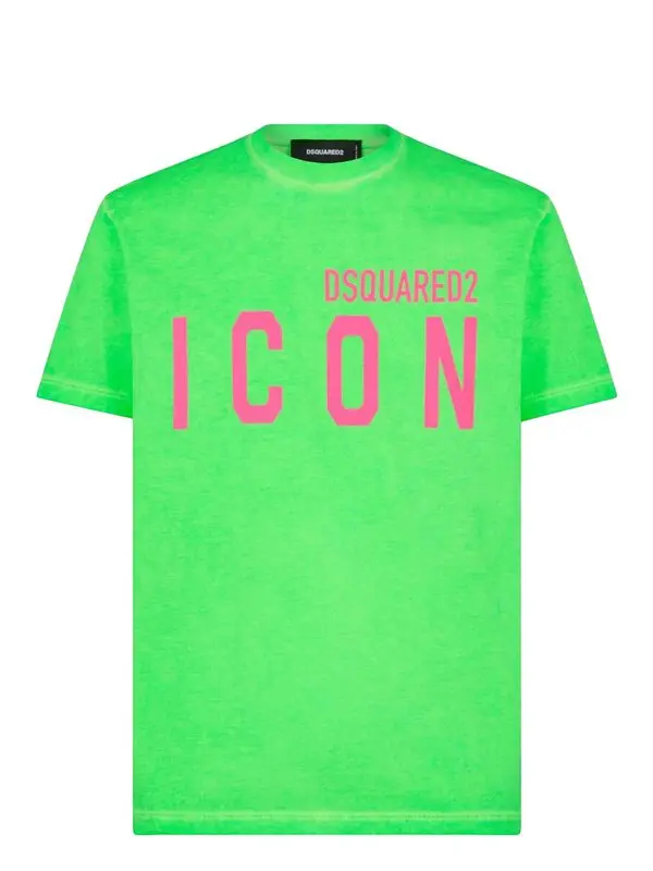 Dsquared2 Icon Logo-print T-shirt - Green