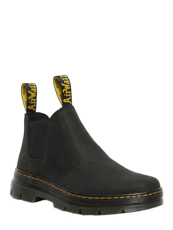Dr. Martens Hardie Ii Leather Chelsea Work Boots - Black