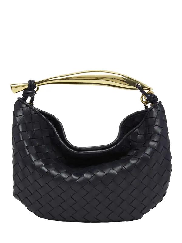 Bottega Veneta Sardine Bag With Chain - Space-brass