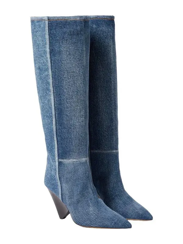 Isabel Marant Étoile Lakita Knee-high Boots - Blue