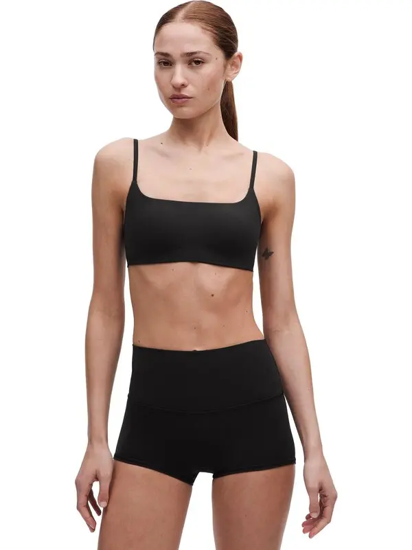Lululemon Like A Cloud Spaghetti-strap Bra - Black
