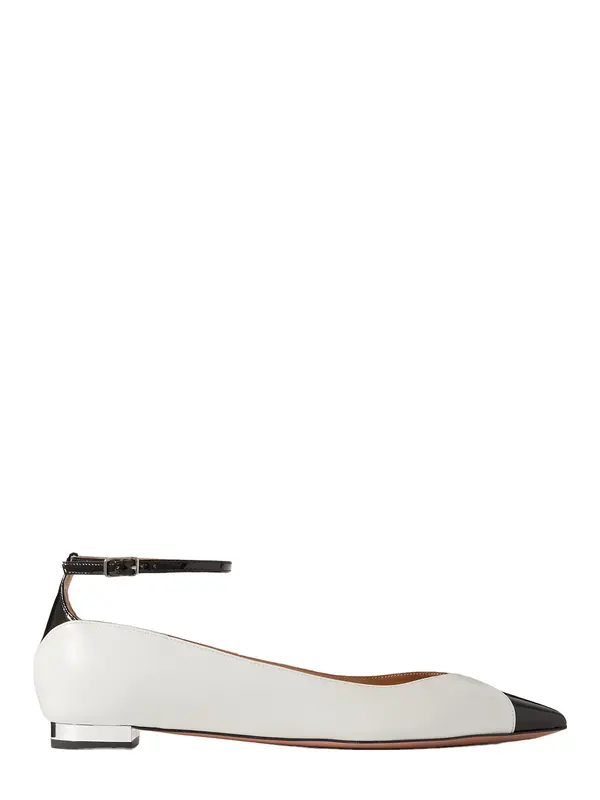 AQUAZZURA Pinot Ballet Flats - White