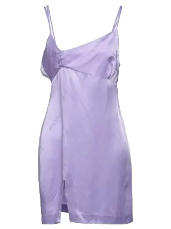 Gcds Mini Dress Acetate Viscose - Purple