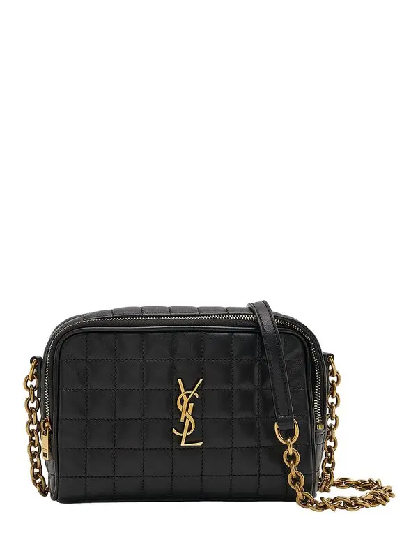 Saint Laurent Cassandre Mini Camera Bag - Noir