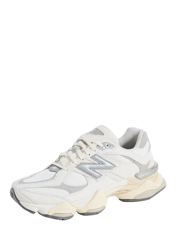 NEW BALANCE 9060 Lace-up Sneakers - White/grey