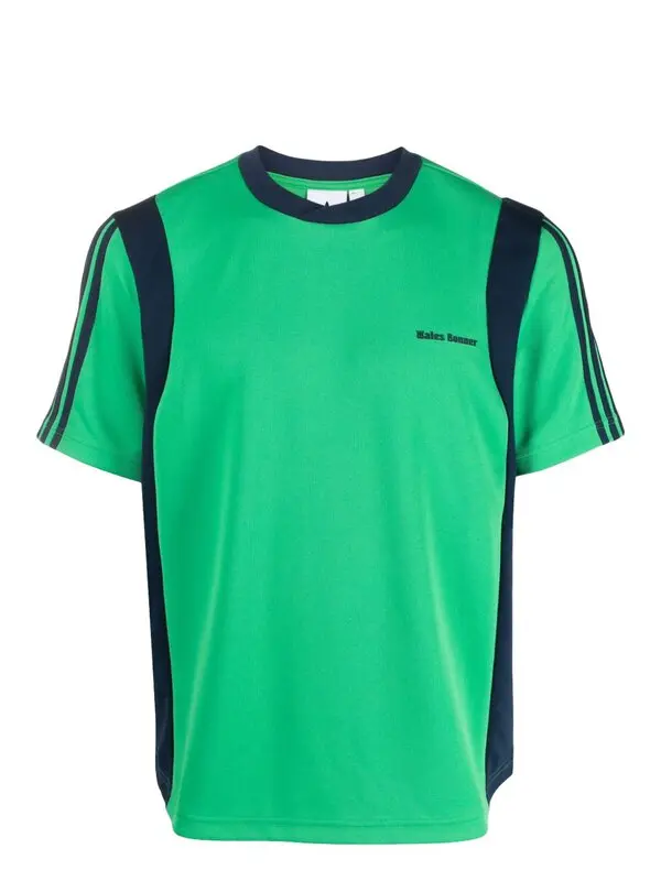 Adidas X Wales Bonner Crew-neck T-shirt - Green