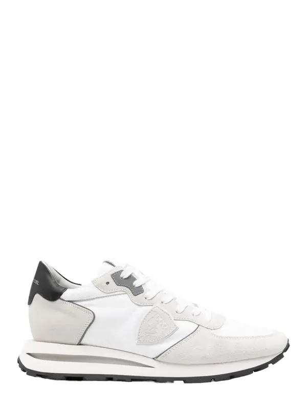 Philippe Model Panelled Lace-up Sneakers - White